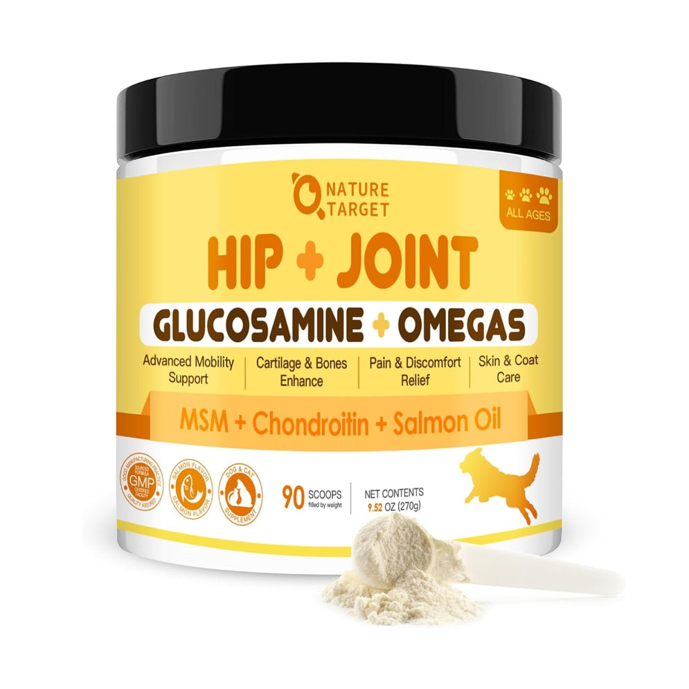 Glucosamine Joint Supplement for Dogs & Cats: Includes Chondroitin, MSM ...