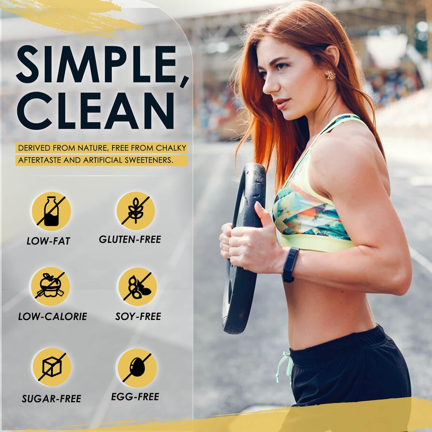 Isolate Whey Protein Powder Vanilla, 25g Protein Low Carb Sugar-Free ...