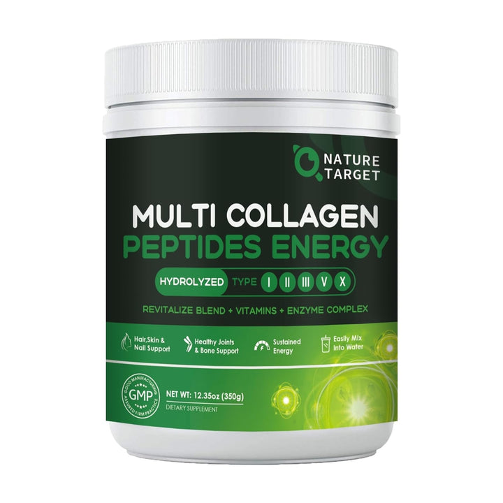 Collagen Peptides Powder - Supports Healthy Skin - Nature Target