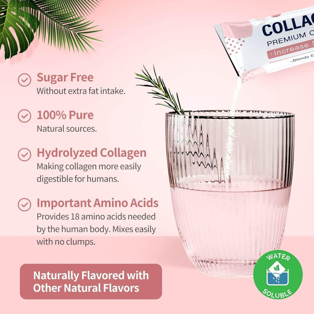 Multi Collagen Peptides Powder, for Healthy Hair, Skin and Nails ...