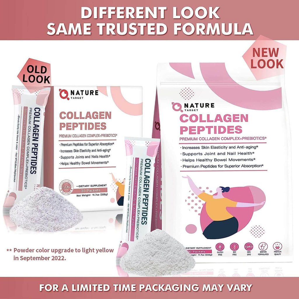 Multi Collagen Peptides Powder, for Healthy Hair, Skin and Nails ...