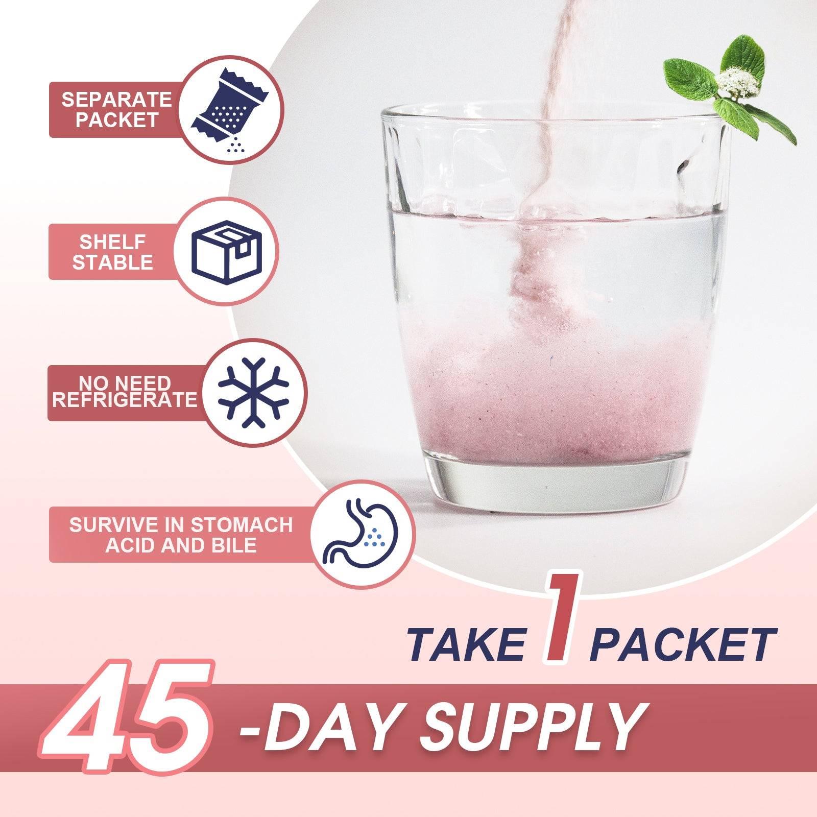 Probiotics Powder for Women Prebiotics, with Urinary Tract Health ...