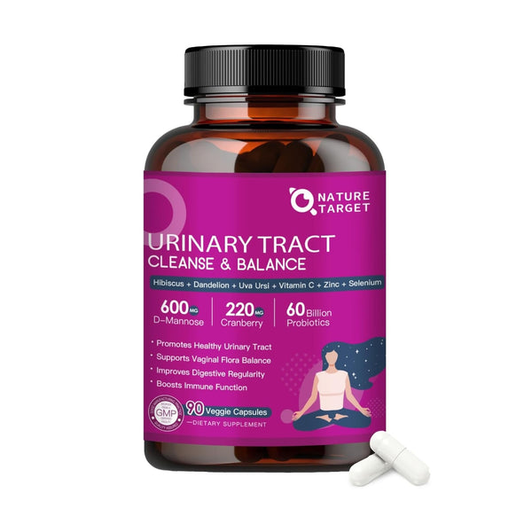 Probiotics for Women Urinary Tract Health with D Mannose & Cranberry ...