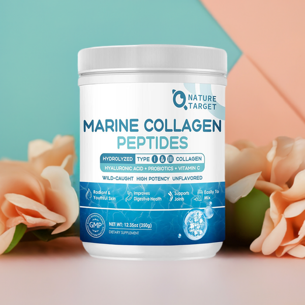 Wild Caught Marine Collagen Peptides Powder, with 18 Amino Acids ...