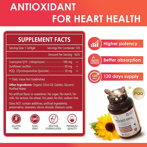 Best Coenzyme Q10 (CoQ10) Supplements - Support Heart Health – Nature ...